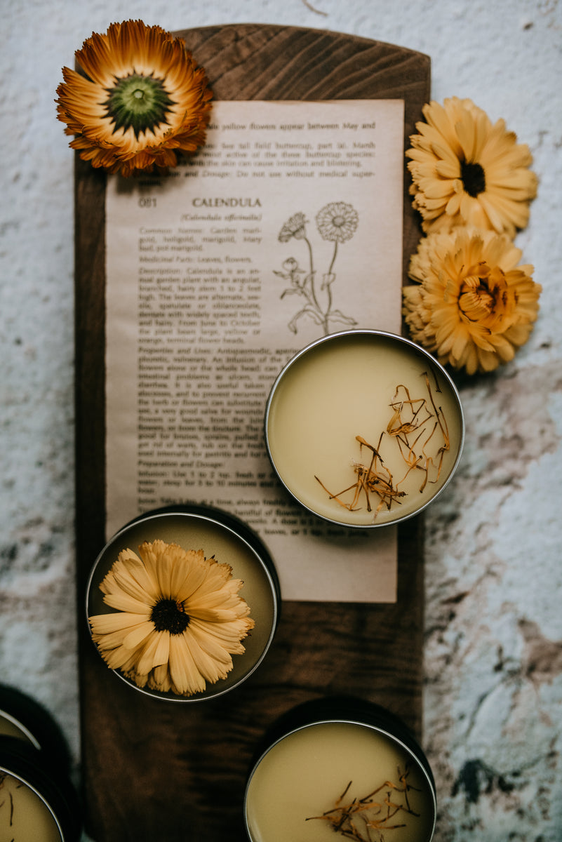Homemade Calendula Salve – Cedar House Living LLC